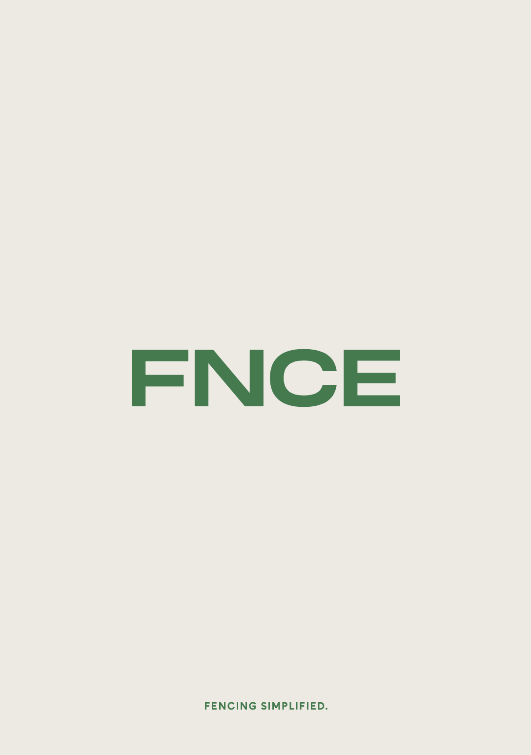 FNCE - Fencing Simplified